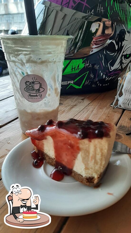 Menu at Hannah G Sweets & Cafe, Bacolod