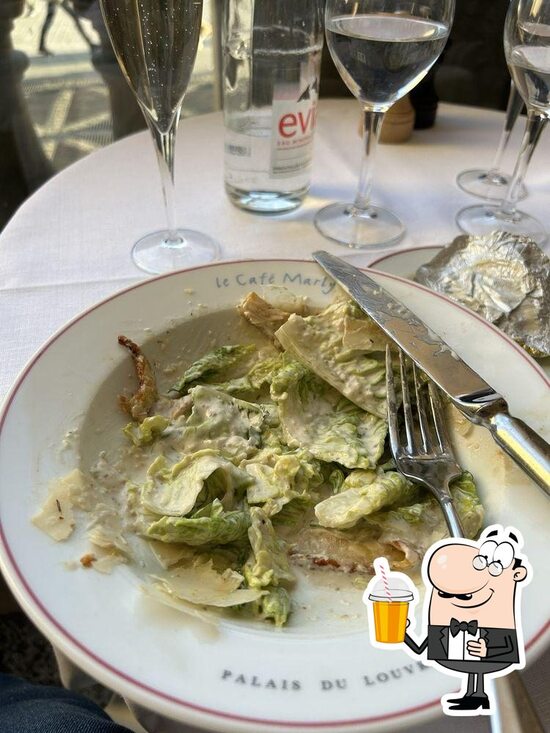 Menu au Le Café Marly, Paris, 93 Rue de Rivoli