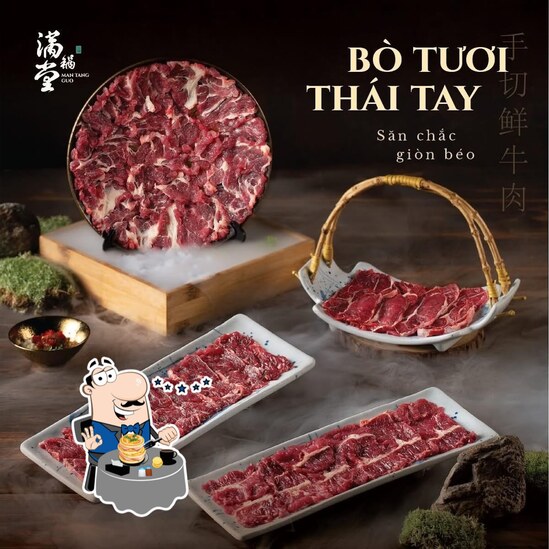Menu at Man Tang Guo Nguyễn Trãi restaurant, Ho Chi Minh City