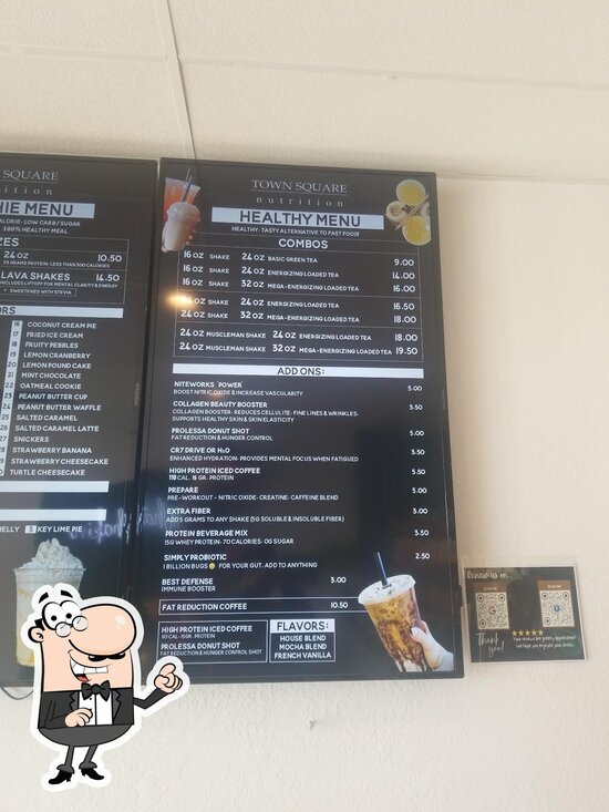 Town Square Nutrition, Amarillo - Restaurant menu, prices and reviews