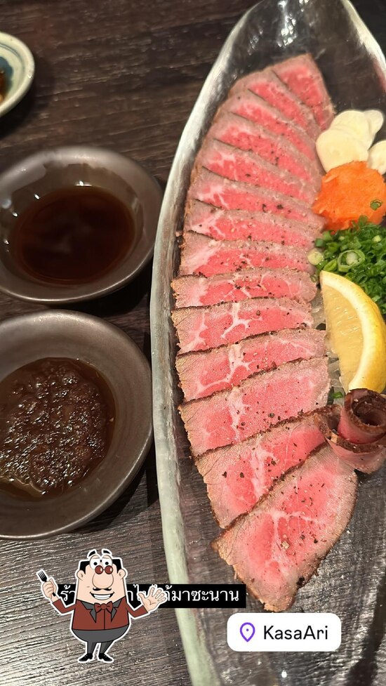 Menu at Kasa Ari (คาซะ อารีย์) restaurant, Bangkok, เลขที่ 1/1 Soi Ari 2